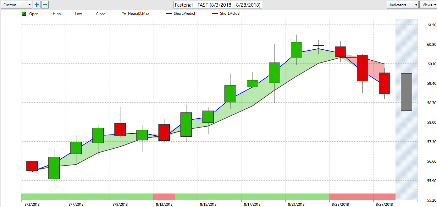 FAST Stock - Fastenal Trading Journal with VantagePoint Software
